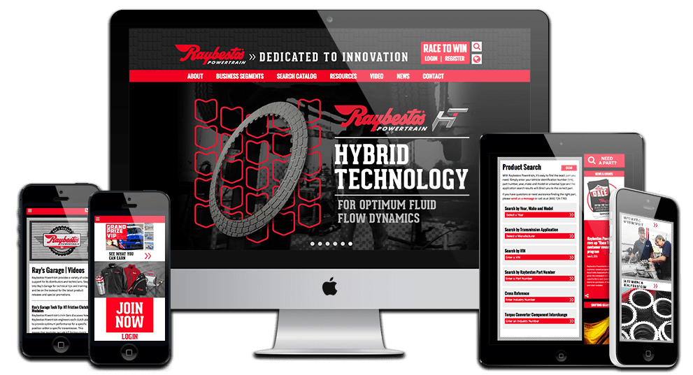 Innovative Website Delivers Raybestos Brand Promise - EXTEND GROUP - Marketing Consultant